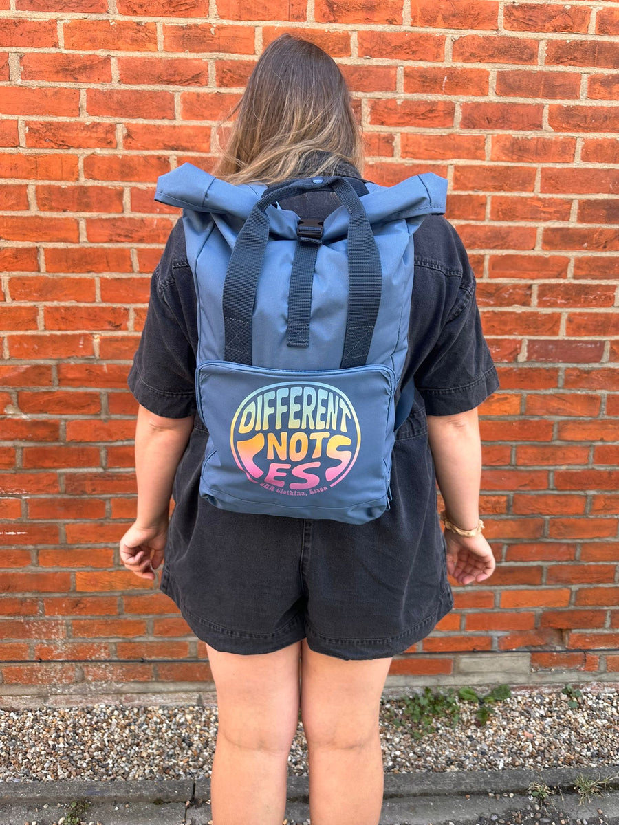 Love Needs No Words Roll-Top Backpack | Autism Awareness Bag – SAA Clothing